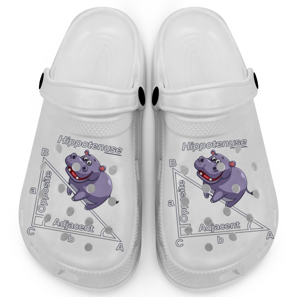 Hippotenuse Hypotenuse Math Problem Hippos Clogs | ID 97570734 by ...