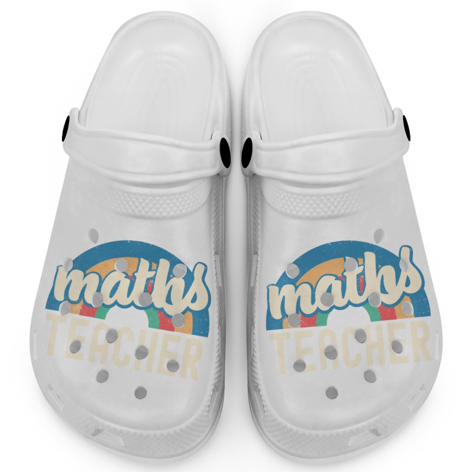 Math Teacher Perfect Gift For Back To School Clogs | ID 46543845 by ...