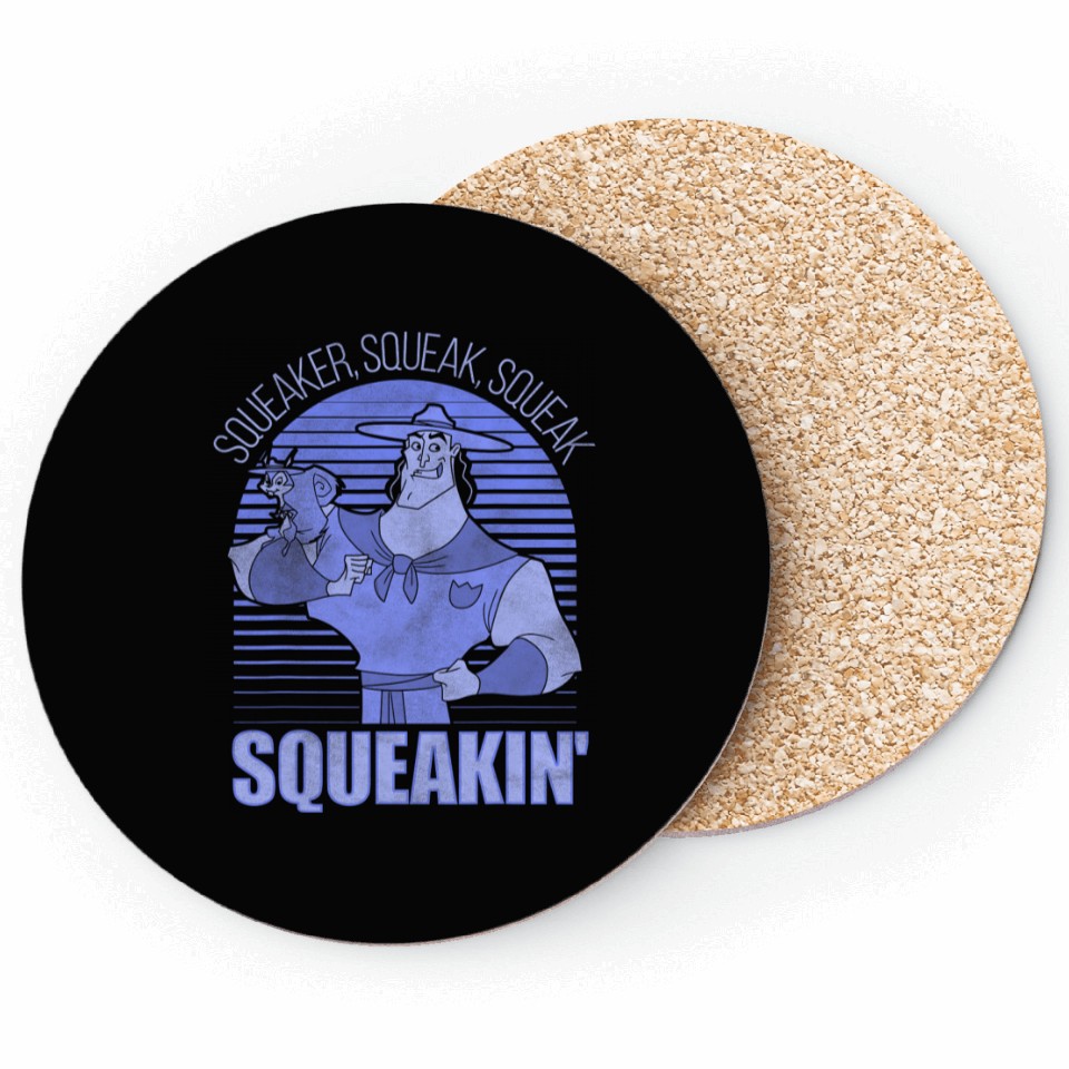 Disney Emperor's New Groove Krock Squeakin' Squeaker Coasters | ID ...