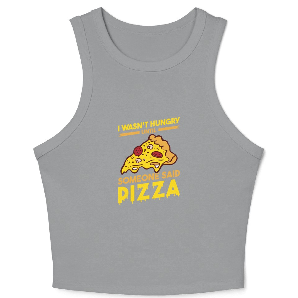 Pizza Slice Design for a Pizza Lover Crop Tank Top | ID 115770586 by ...