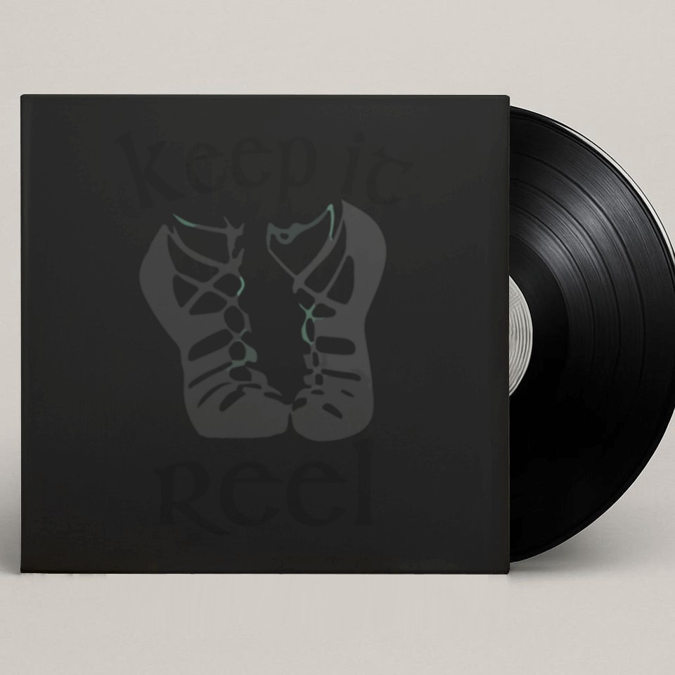 Funny Girls Irish Dance & Dancing Design Keep it Custom Vinyl Record ...