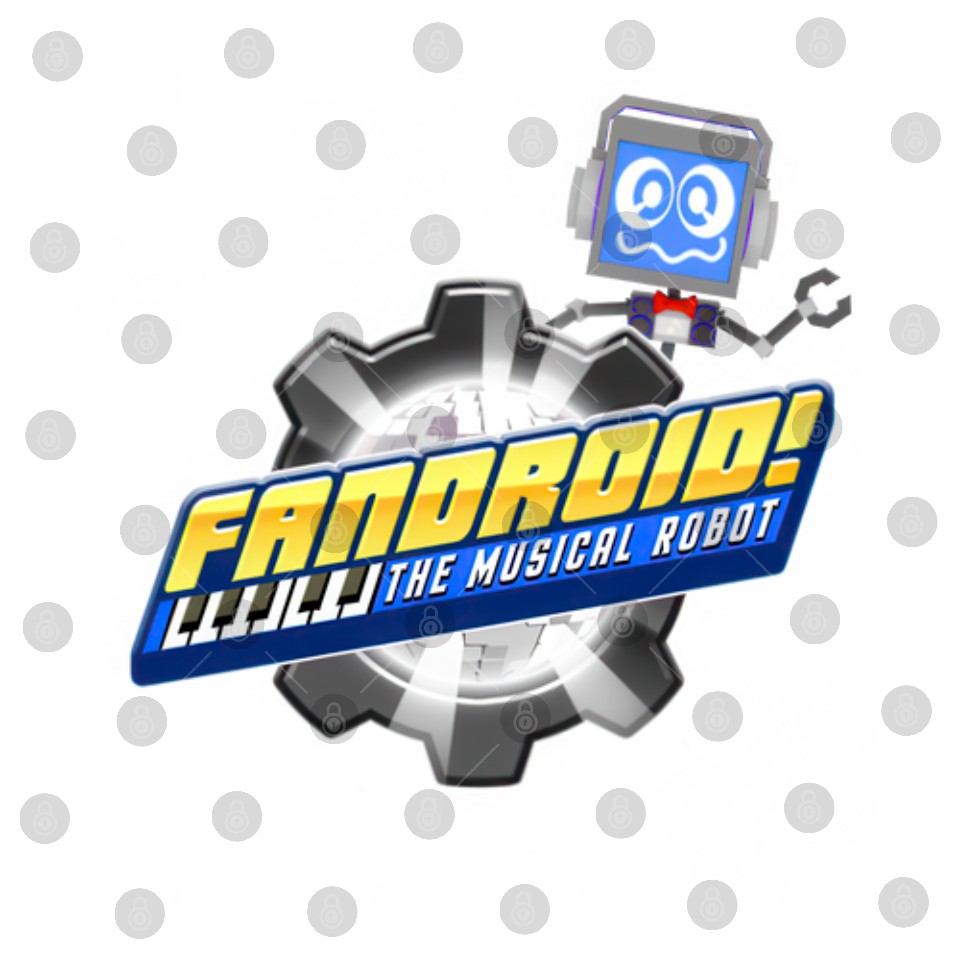 Fandroid Logo with Waving Fandroid Digital Files | ID 99465574 by ...