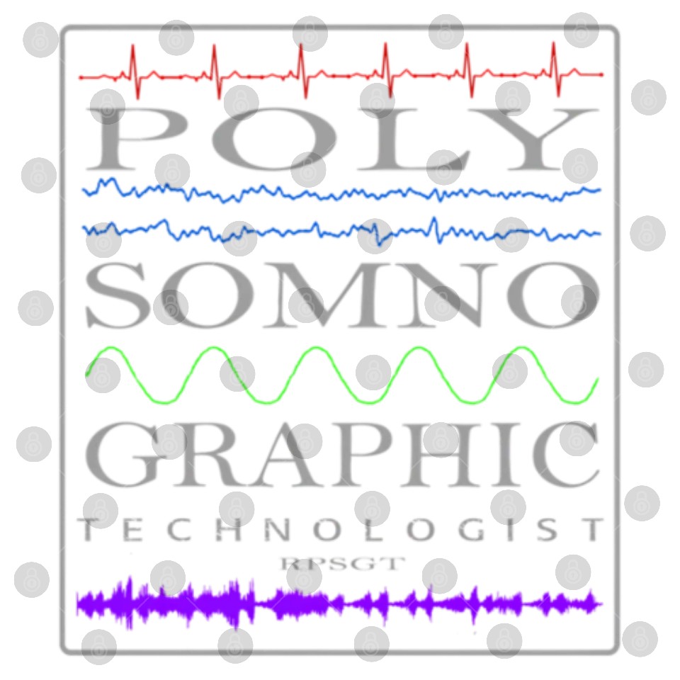 Sleep Tech Sleep Lab Polysomno Tech Waveforms Digital Files | ID ...