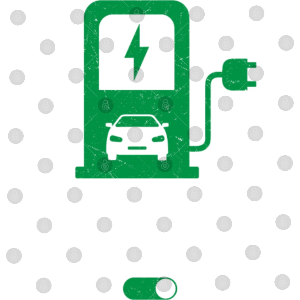 Electric Car Mode On Electric Vehicle EV Driver Digital Files | ID ...
