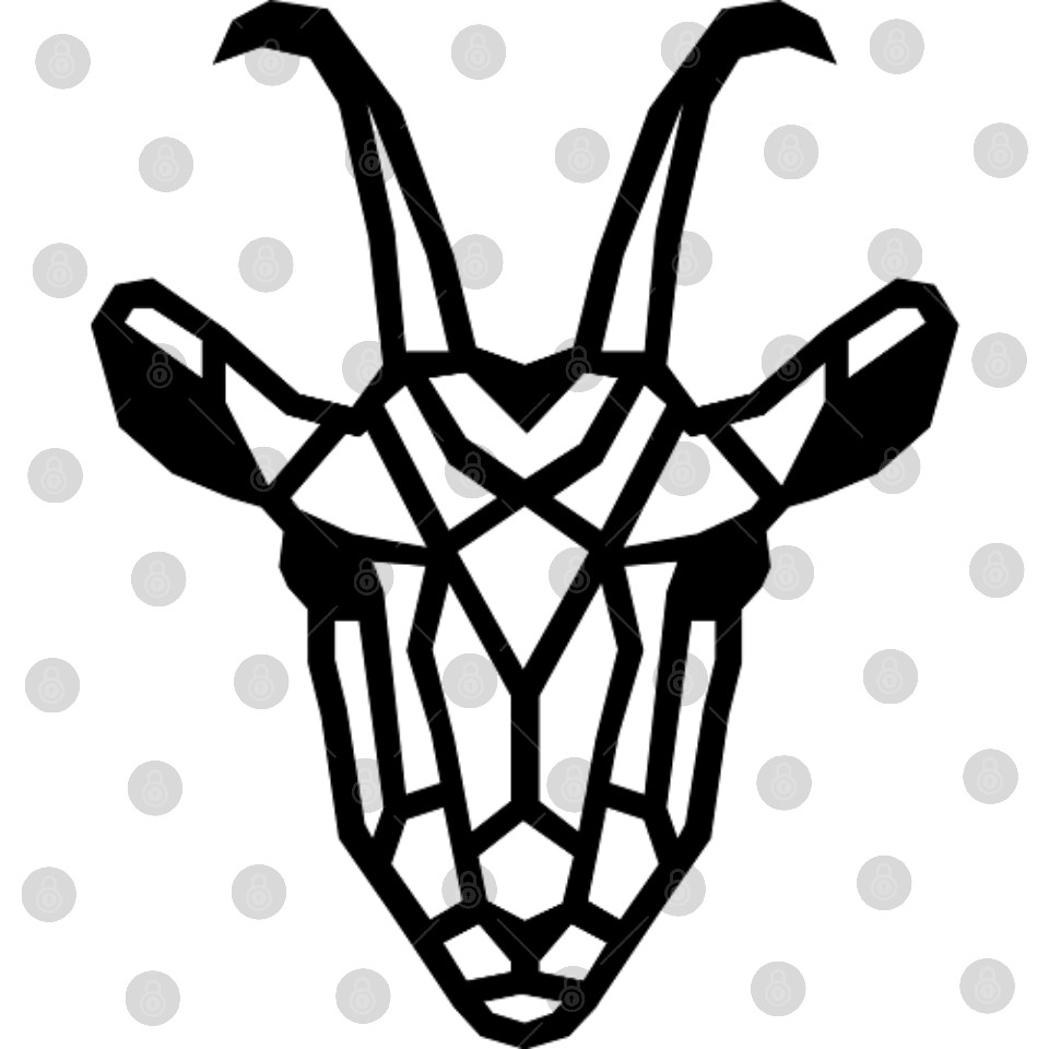 Goat Geo-Chic: Unconventional Designs for Trend Digital Files | ID ...