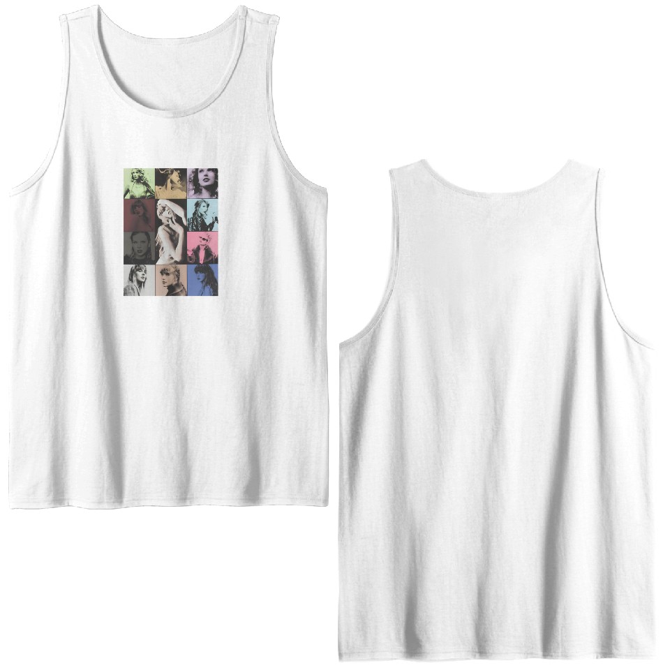 Taylor Eras Tour 2 Double Sided Tank Tops, Eras Tour II 2024 World ...