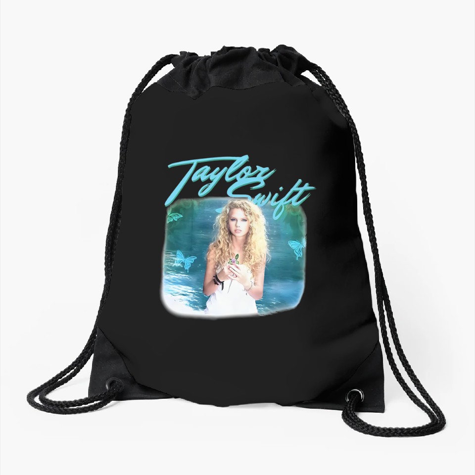Vintage Taylor Debut Era Drawstring Bags, Taylor version DebutT ...