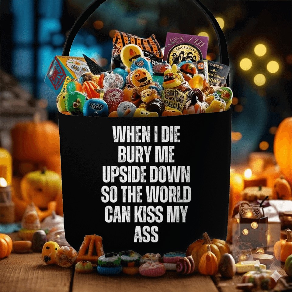 Bury Me Upside Down meme Fabric Baskets | ID 105282987 by Camila ...