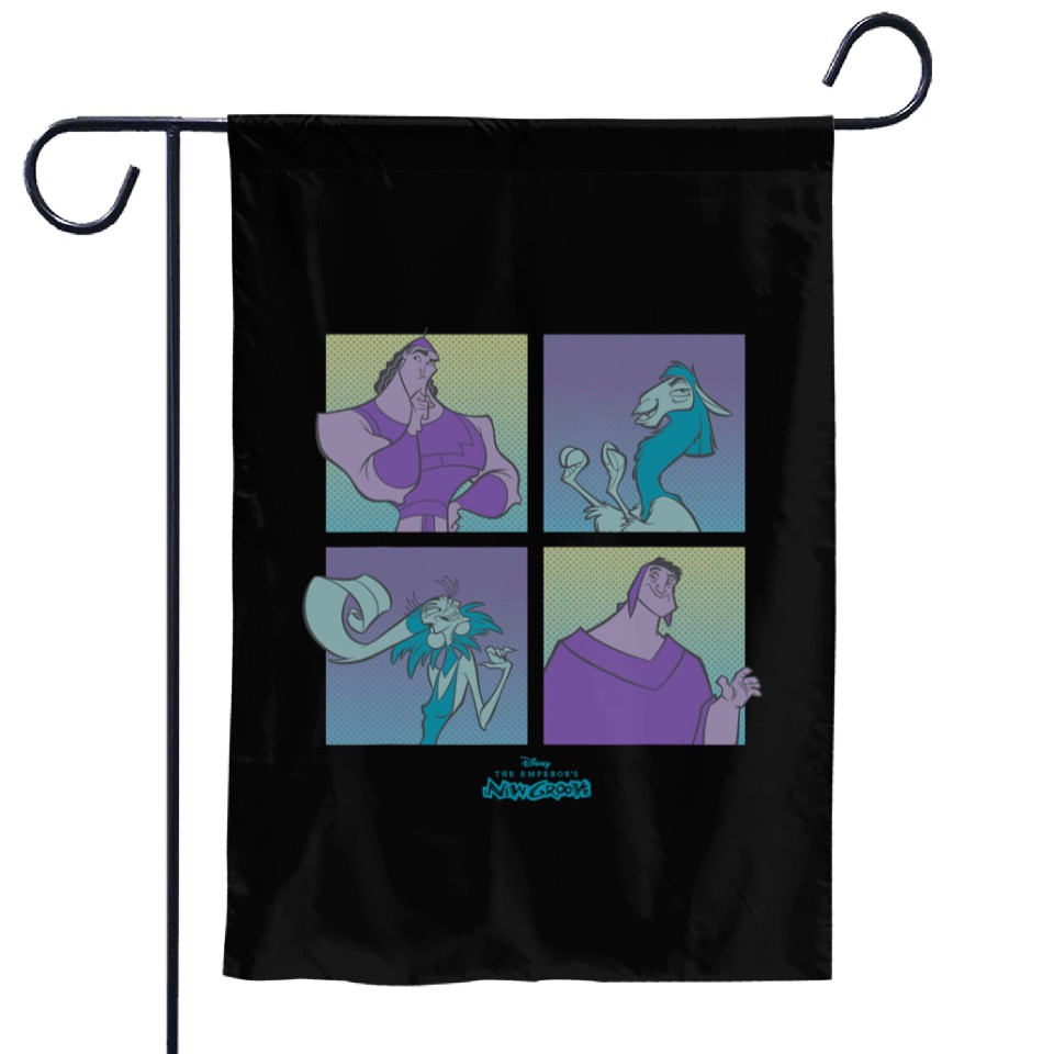 Disney The Emperors New Groove Character Grid House Flags | ID 21691904 ...