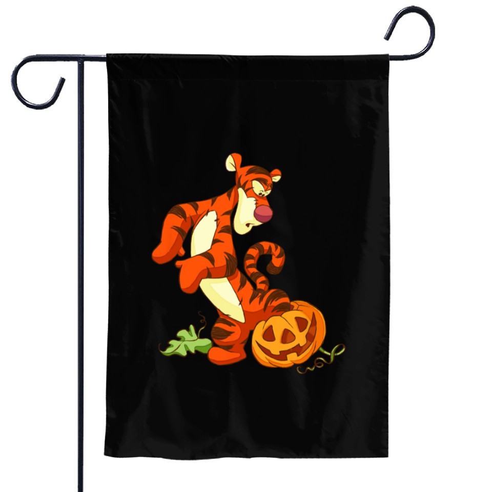 Disney Halloween Accidents Happen Tigger House Flags | ID 21705042 by ...