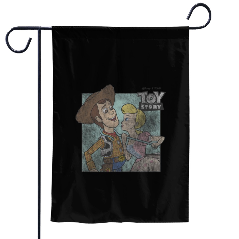 Disney Pixar Toy Story Woody & Bo Peep Retro Look House Flags | ID ...