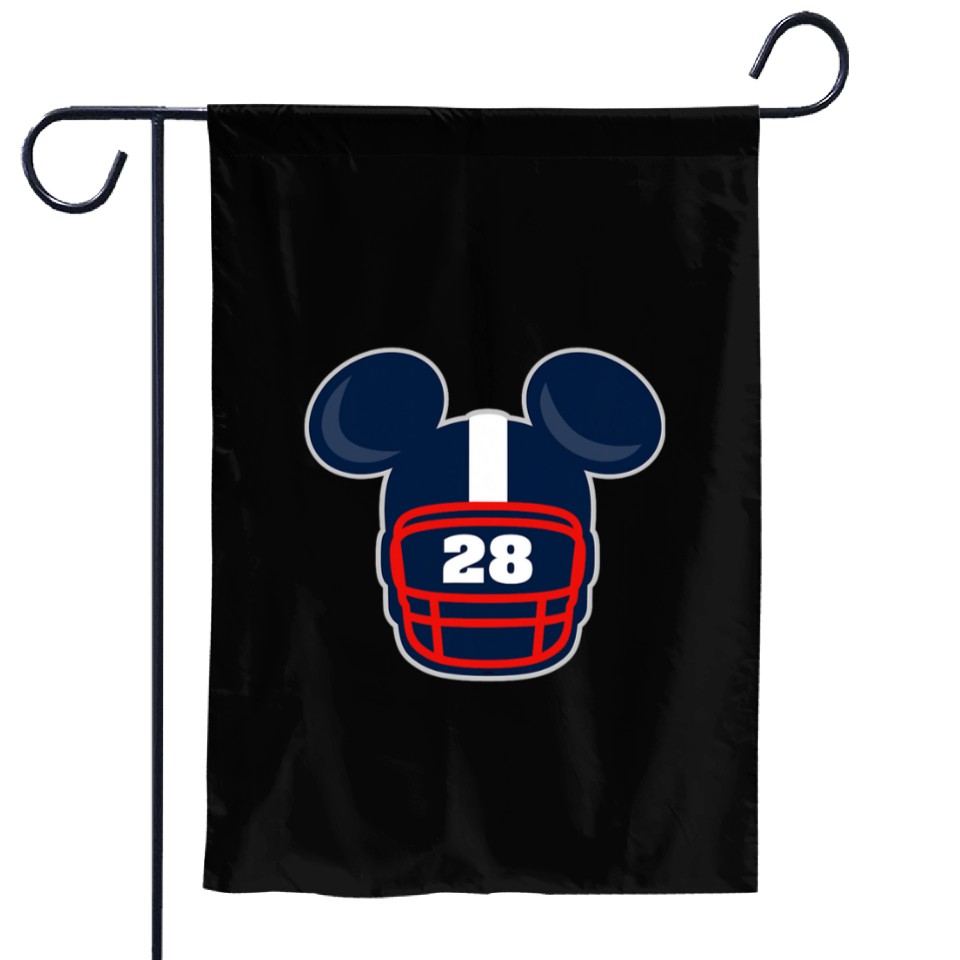 Disney Mickey Mouse Football Helmet #28 Sports House Flags | ID ...