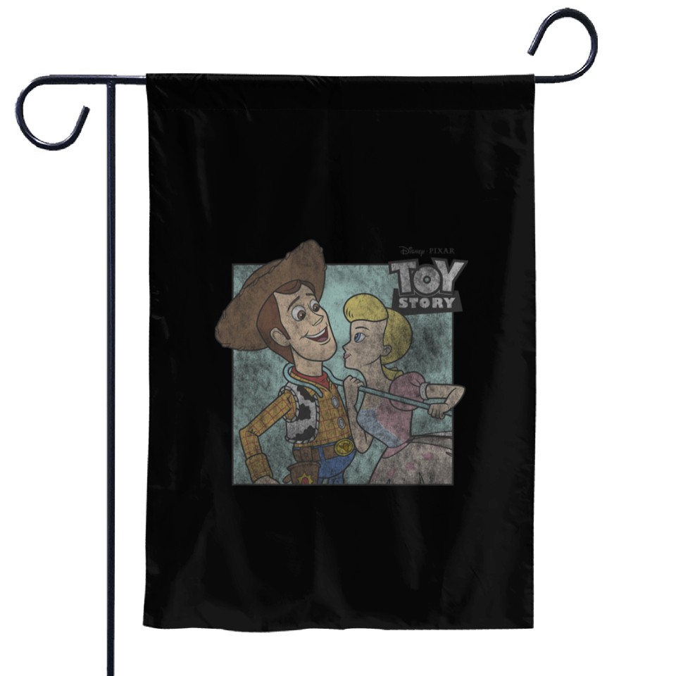 Disney Pixar Toy Story Woody & Bo Peep Retro Look House Flags | ID ...