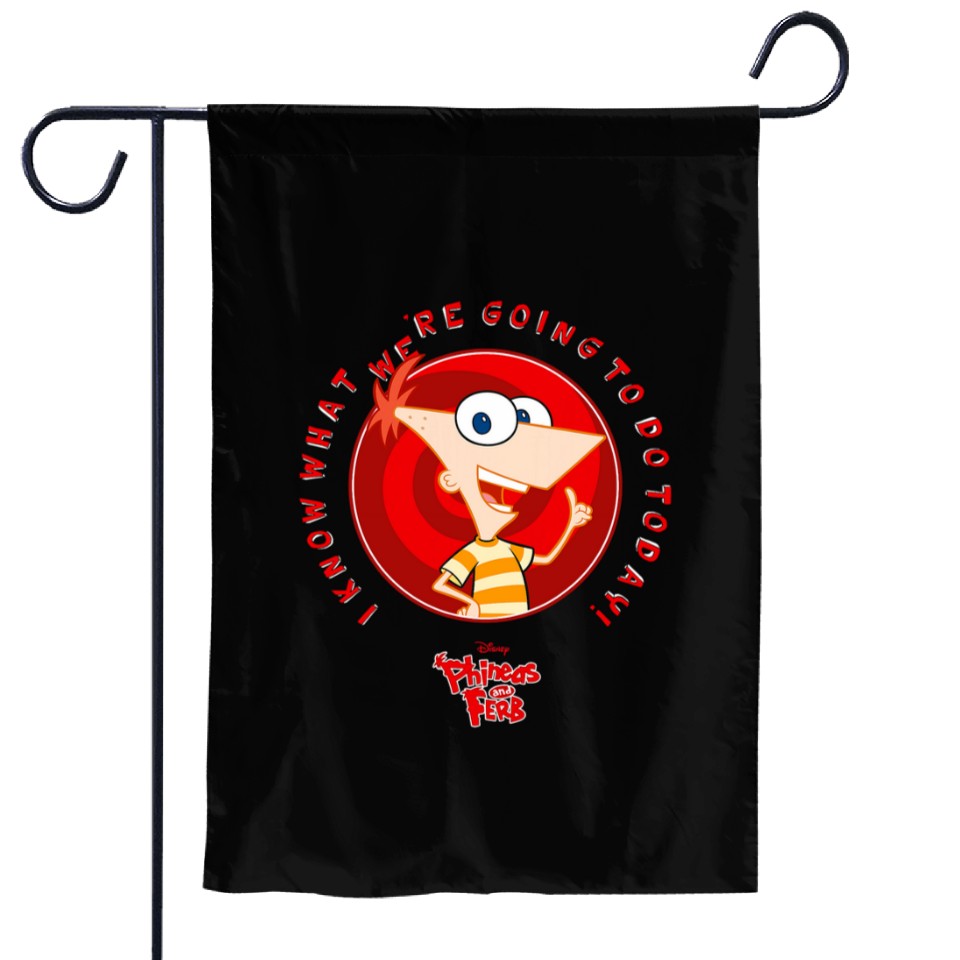 Disney Phineas And Ferb Phineas Do Today Garden Flags | ID 21967424 by ...