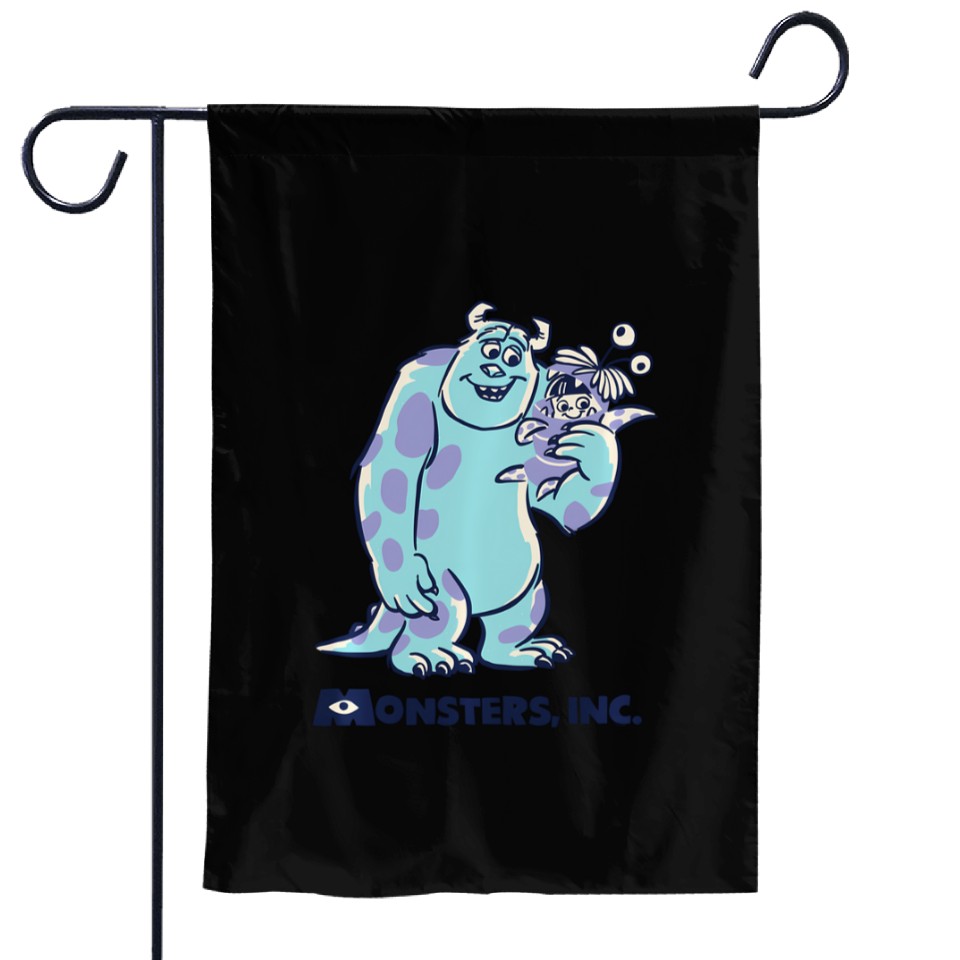 Disney Pixar Monsters Inc. Sulley And Boo Smiles House Flags | ID ...