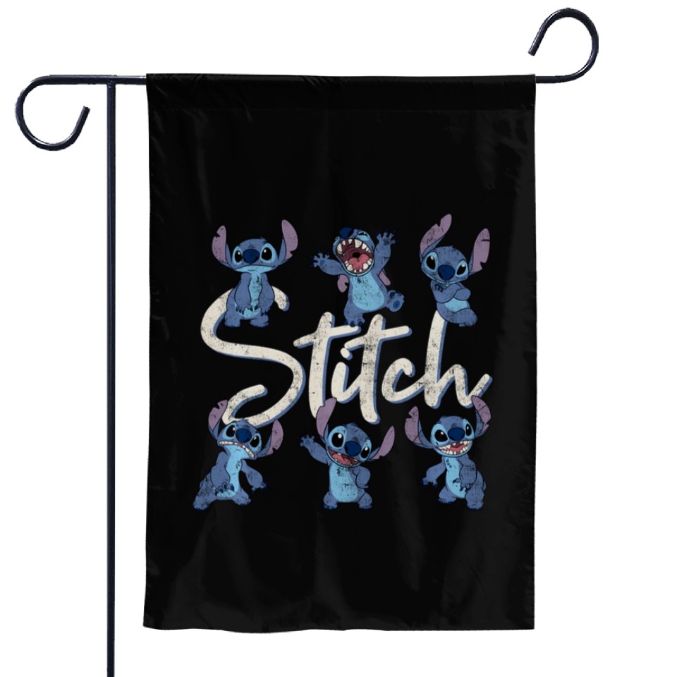 Disney Lilo Stitch Poses Of Stitch House Flags | ID 22104936 by Alex G ...