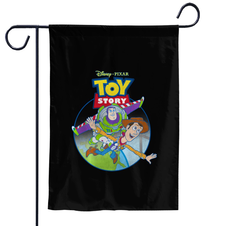 Disney Pixar Toy Story Woody Buzz Fly Poster House Flags | ID 22144987 ...