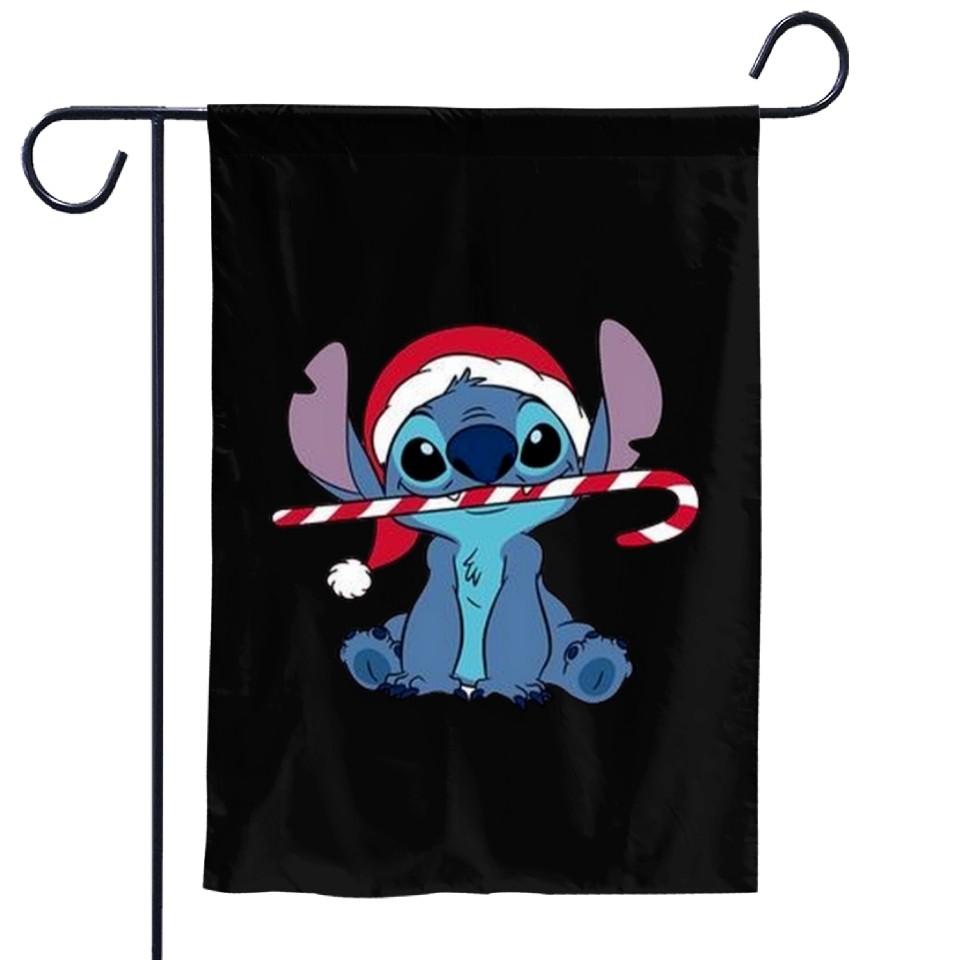 Stitch Disney Movie // Stitch Cartoon Animation House Flags | ID ...