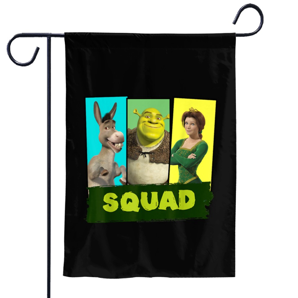 11.8'' x 17.7'' Black Shrek Squad Group Shot Panel Lineup : Shrek Same ...