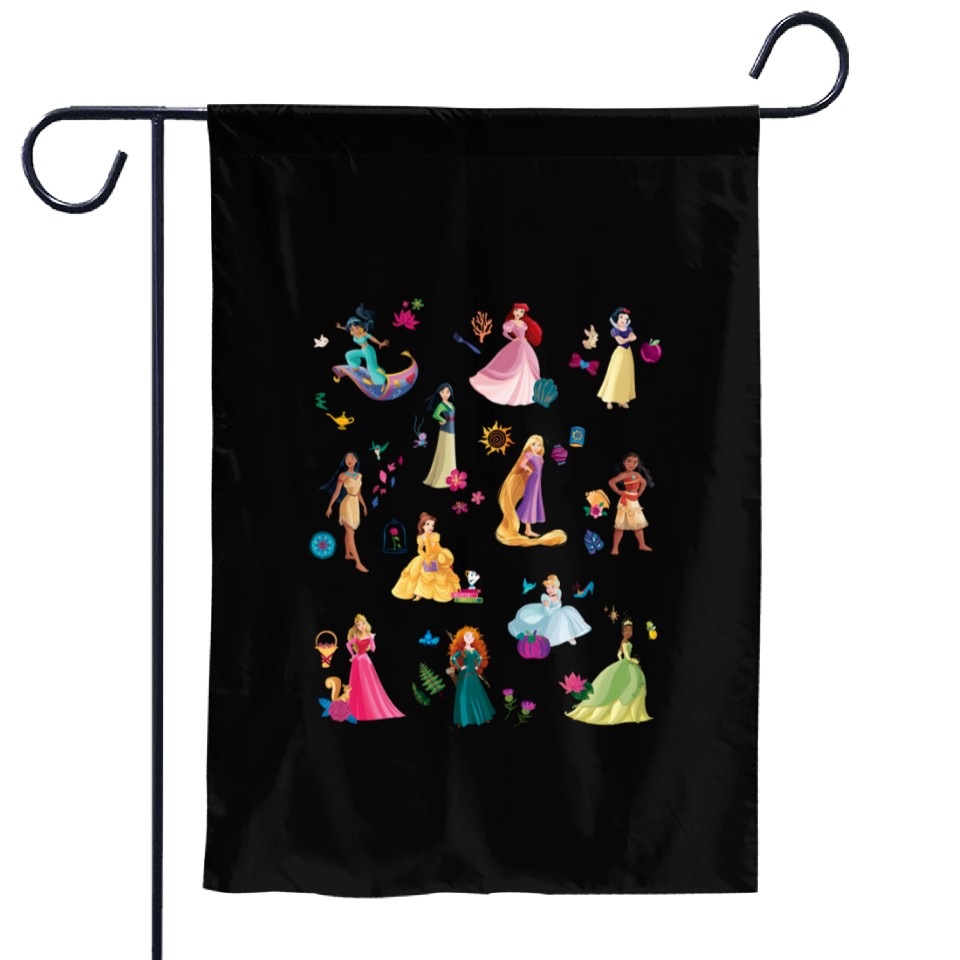 Disney Princess Magical Print Long Sleeve House Flags | ID 22666770 by ...