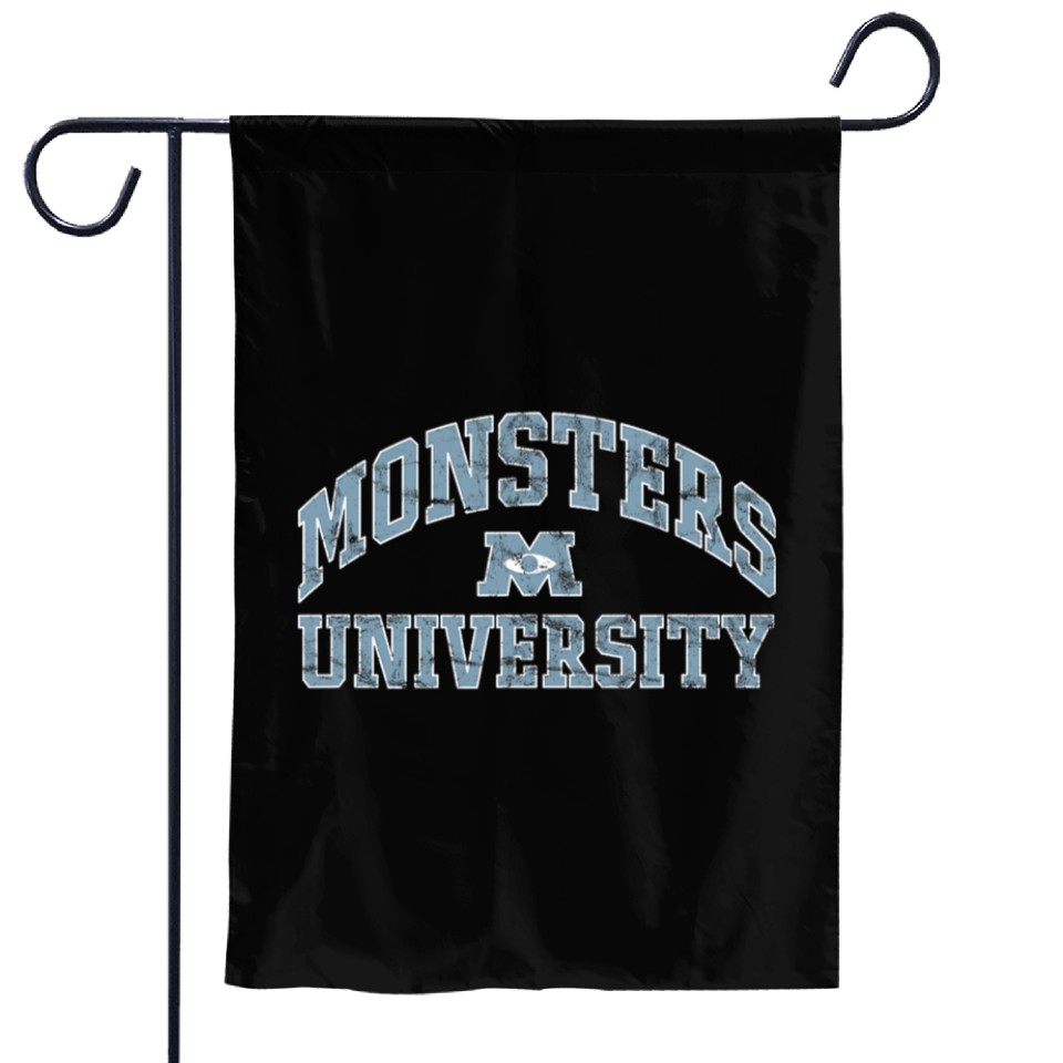 Disney Pixar Monsters University Simple Collegiate House Flags | ID ...