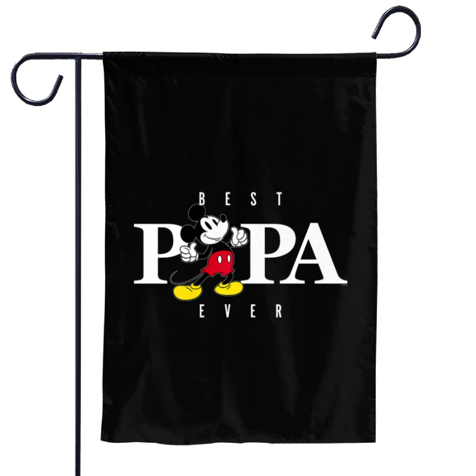 Disney Mickey Mouse Thumbs Up Best Papa Ever Fathers Day Premium House ...