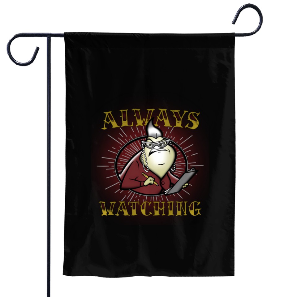 Disney Pixar Monsters Inc. Roz Always Watching Portrait House Flags ...