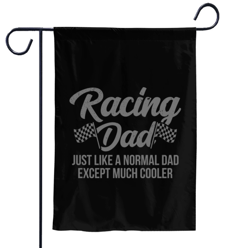 Pit Crew Checkered Flag Car Racing Dad Garden Flags | ID 81748565 by ...