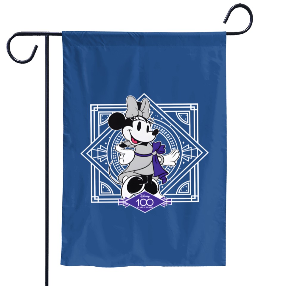 Disney 100 Years Of Wonder Mickey & Friends Retro Minnie Mouse Garden ...