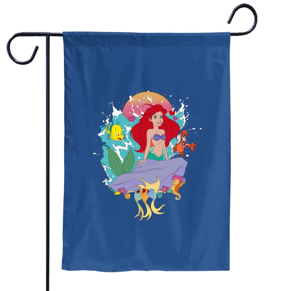 Disney The Little Mermaid Vintage Garden Flags | ID 20500983 by Can ws ...