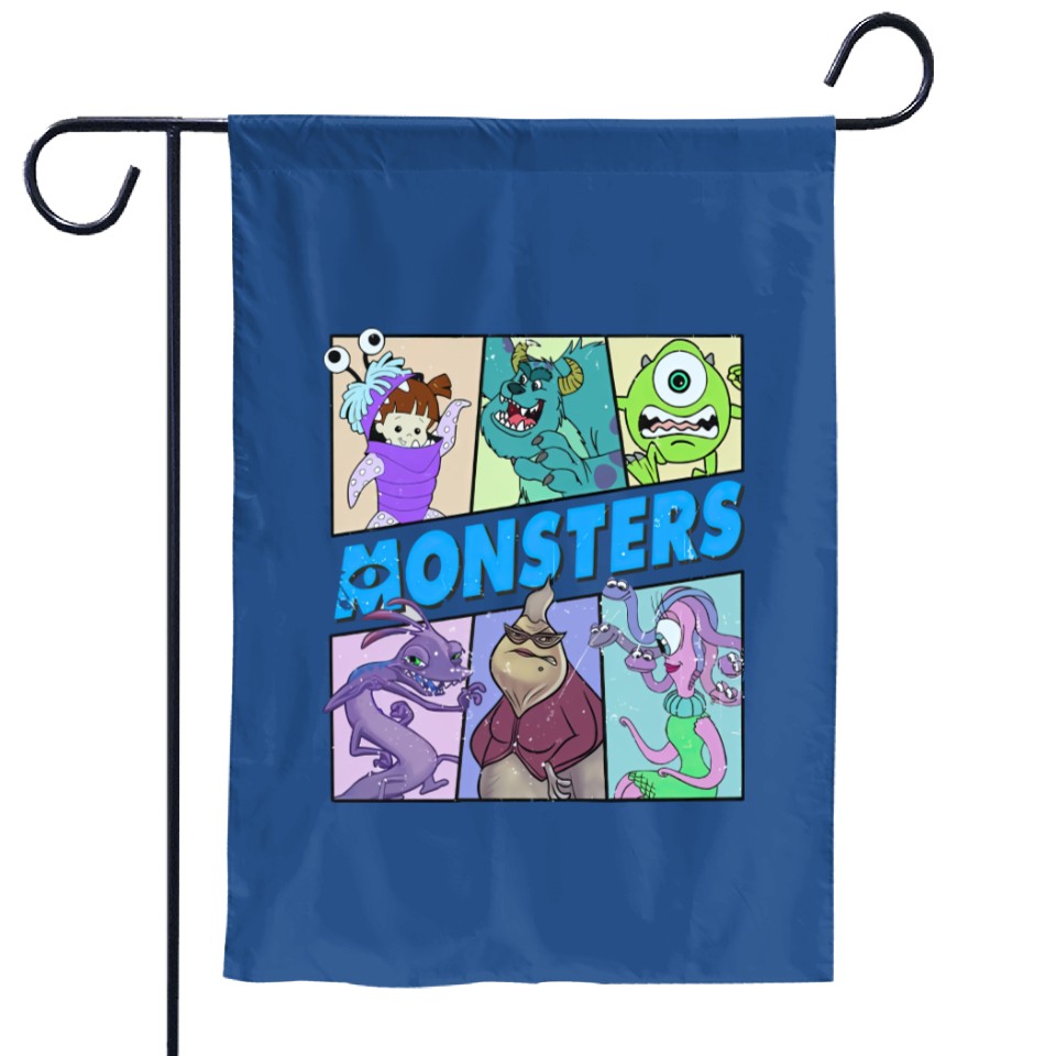 Disney Monsters Inc Garden Flags, Monster Inc Garden Flags, Monsters ...