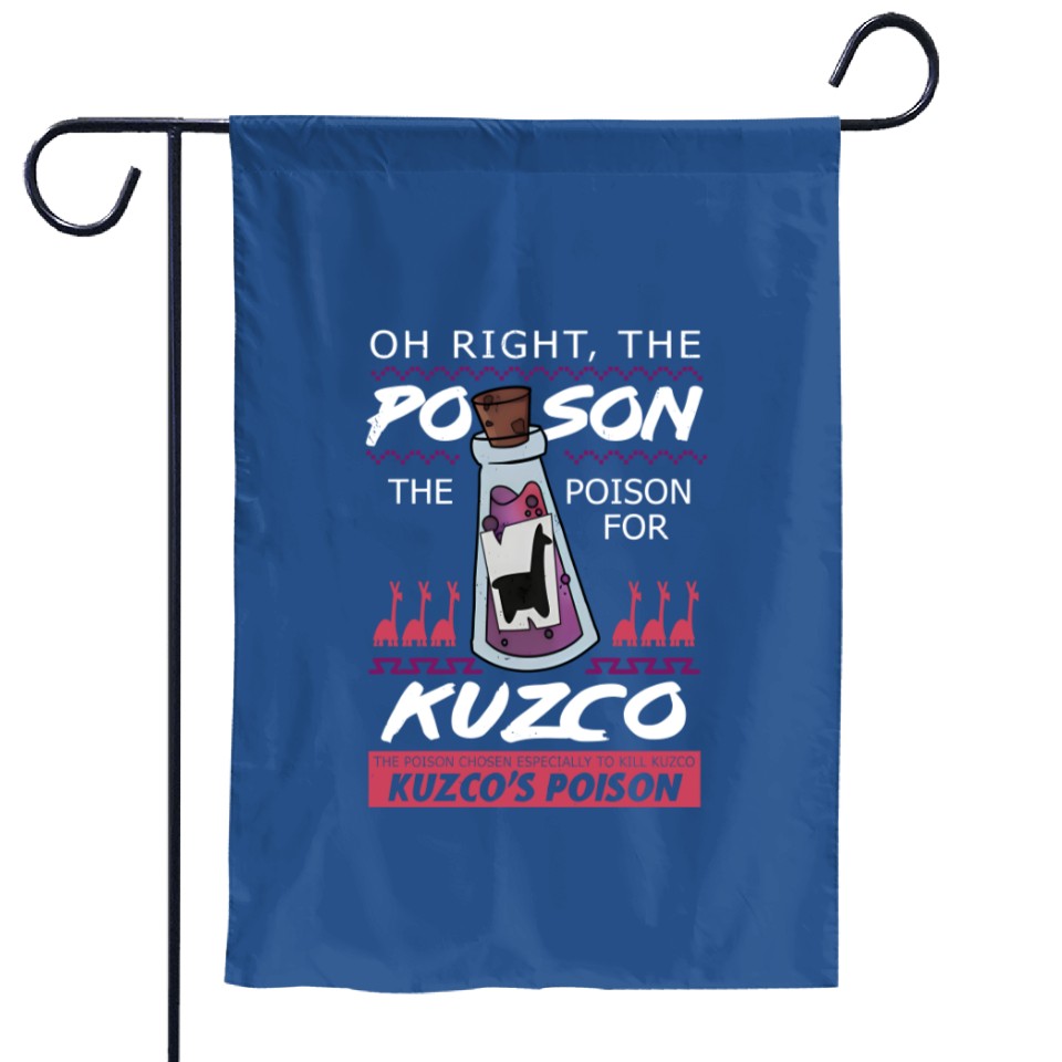 Retro The Poison For Kuzco Garden Flags / The Emperor's New Groove ...