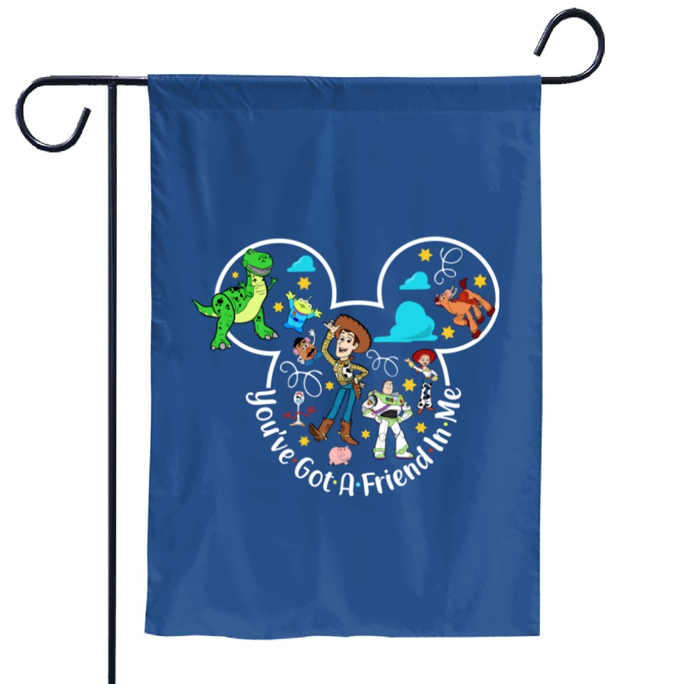 You've Got A Friend In Me Toy Story Garden Flags, Disney Toy Story ...