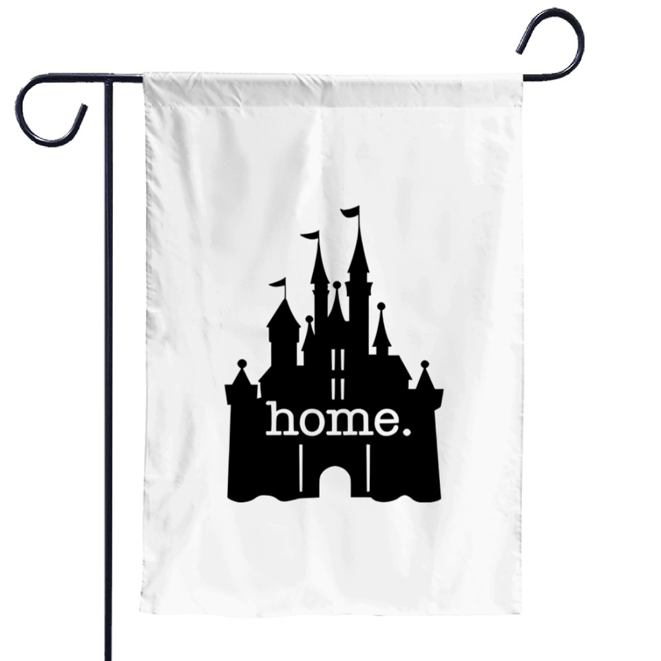 Disney Home Home Castle Garden Flags | ID 20662997 by Emily Evans ...