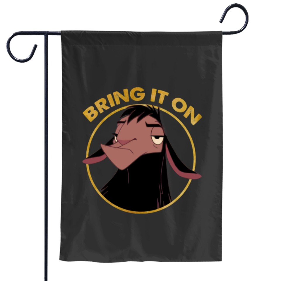 Emperor's New Groove Kuzco Llama Bring It On Garden Flags Disney Kuzco ...