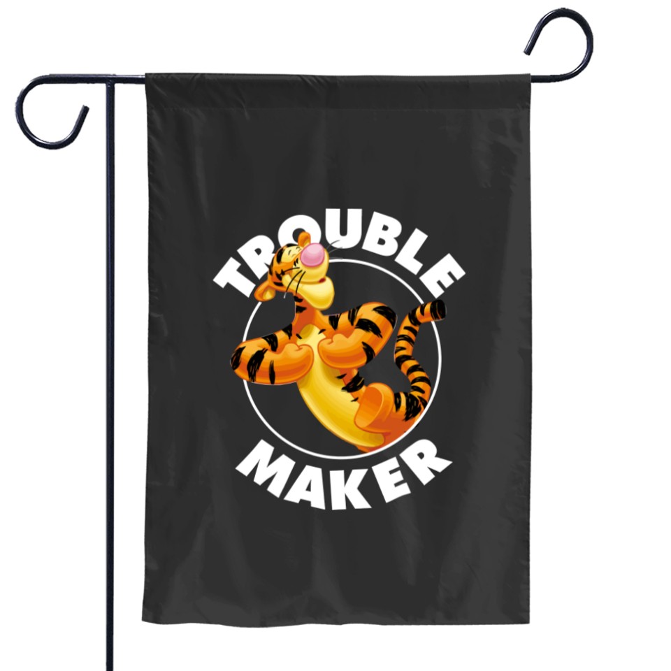 Disney Winnie The Pooh Tigger Trouble Maker Garden Flags, Tigger Garden ...