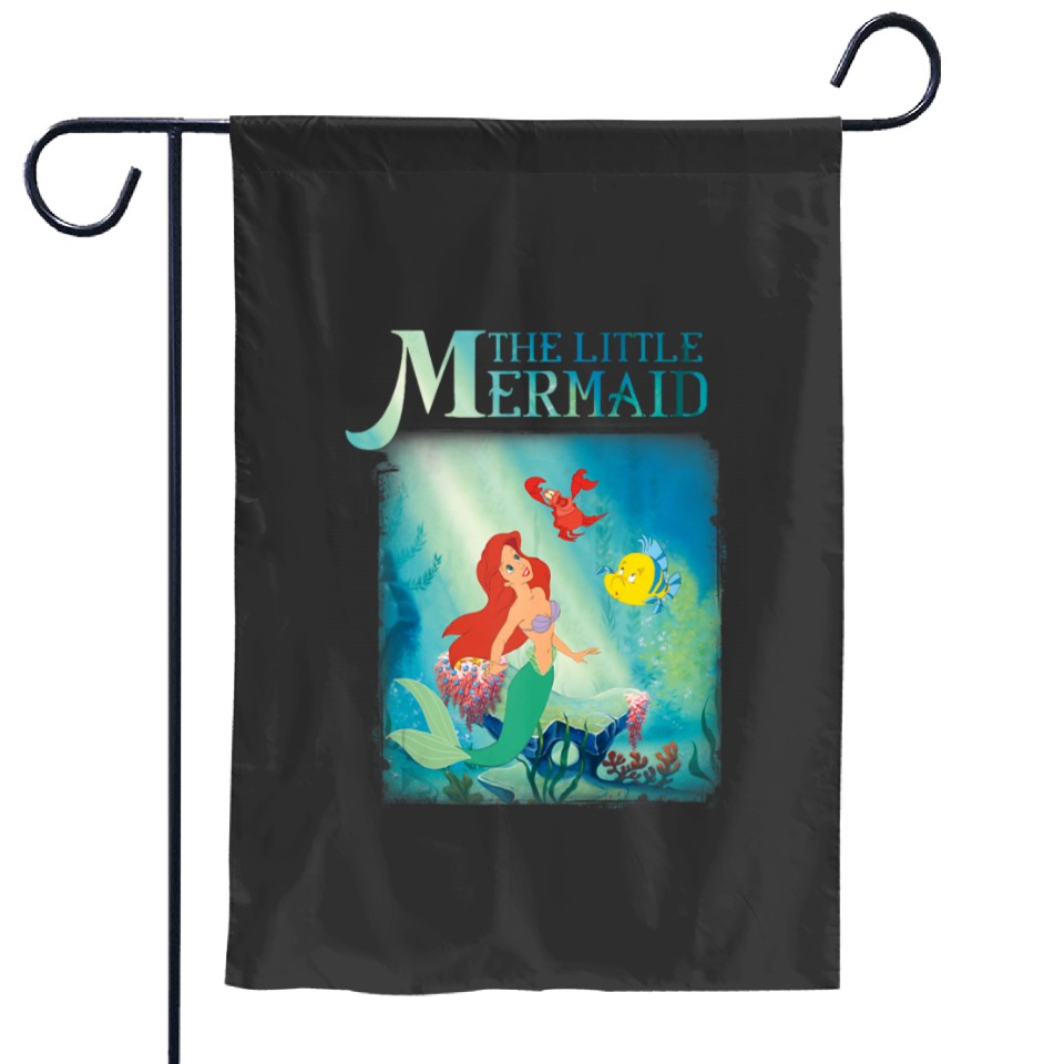 Disney The Little Mermaid Ariel Sebastian Flounder Tank Top Garden ...