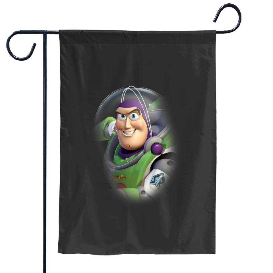 Disney Pixars Toy Story Buzz Lightyear Grin Graphic Garden Flags | ID ...