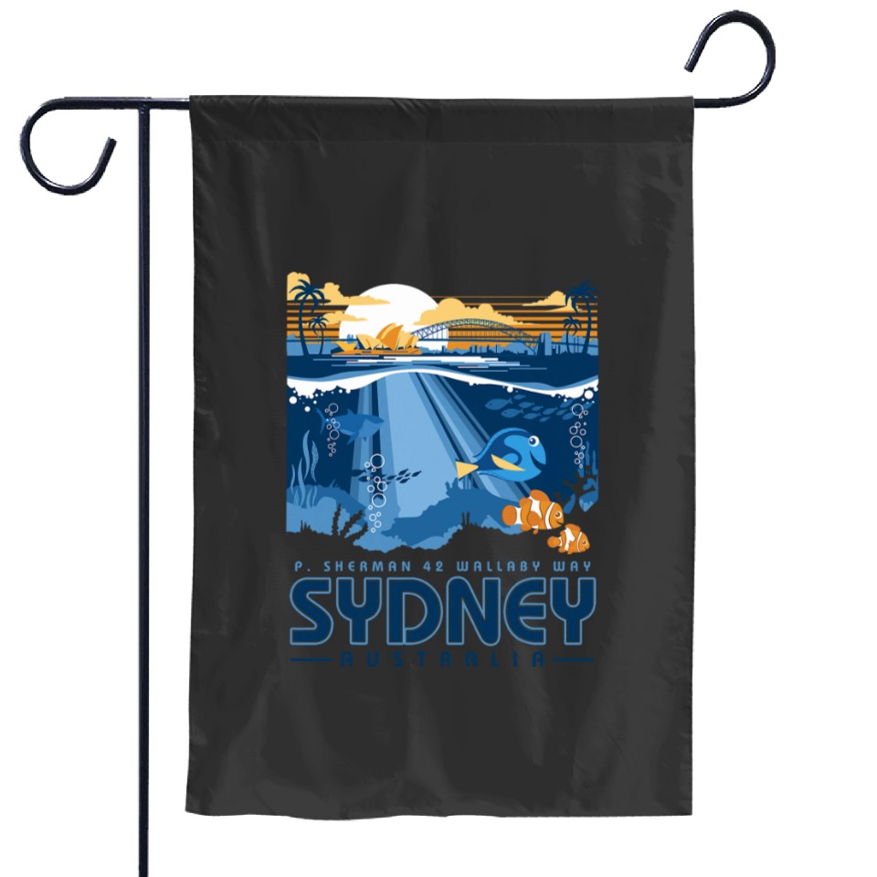 Disney Pixars Finding Nemo Sydney Australia Garden Flags | ID 21159522 ...