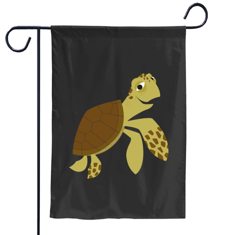 Disney and Pixars Finding Nemo Crush the Turtle Garden Flags | ID ...