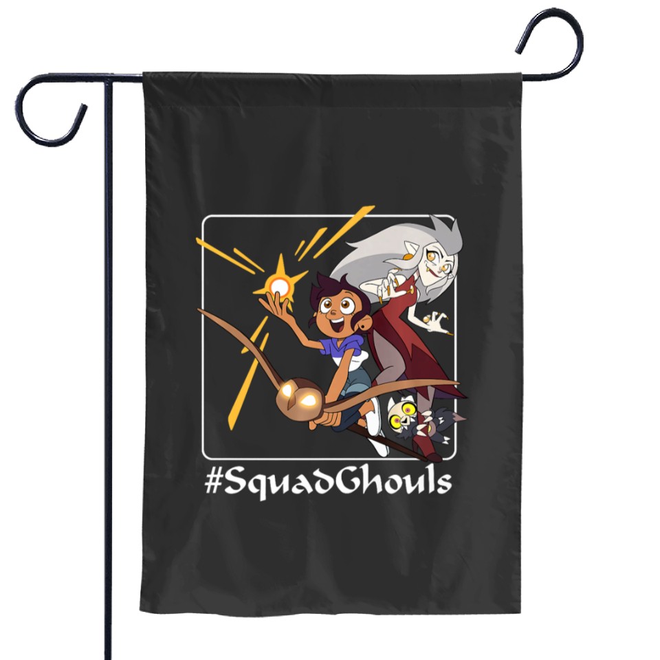 Disney Channel The Owl House SquadGhouls Premium Garden Flags | ID ...