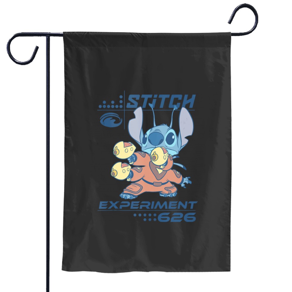 Disney Lilo Stitch 626 Stitch Day Action Pose Garden Flags | ID ...