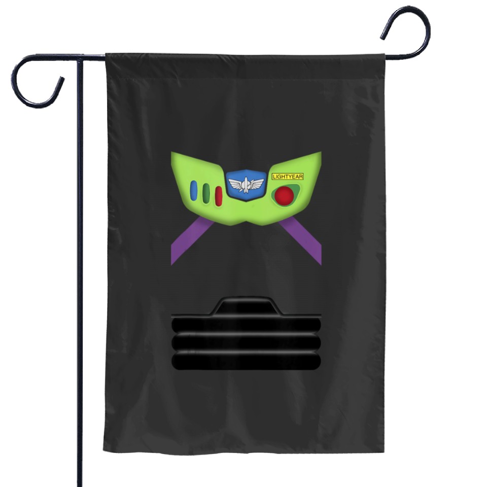 Disney Pixars Toy Story Buzz Lightyear Suit Costume Garden Flags | ID ...