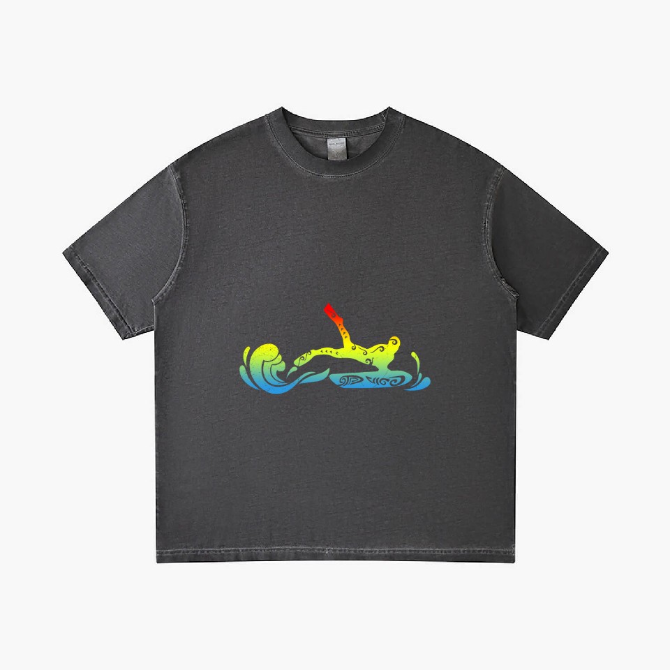 Maori Bodyboarding Surfer Polynesian T Tattoo Gradient T Shirts | ID ...