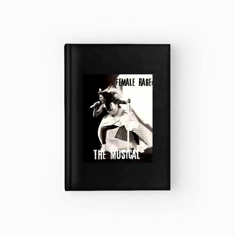 Female Rage Color Hardcover Journal | The Musical | TTPD | Taylor ...