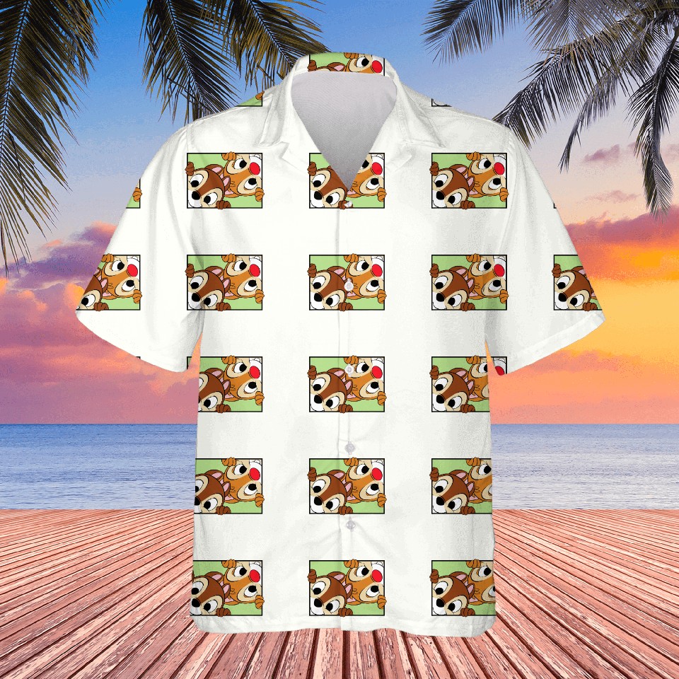 Disney Chip 'n' Dale Rescue Rangers Cute Frame Portrait Hawaiians | ID ...
