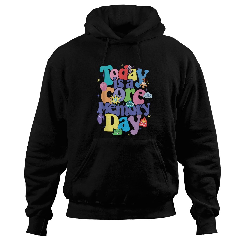 Disney Pixar Inside Out 2 Today Is A Core Memory Day Poster Hoodies ...