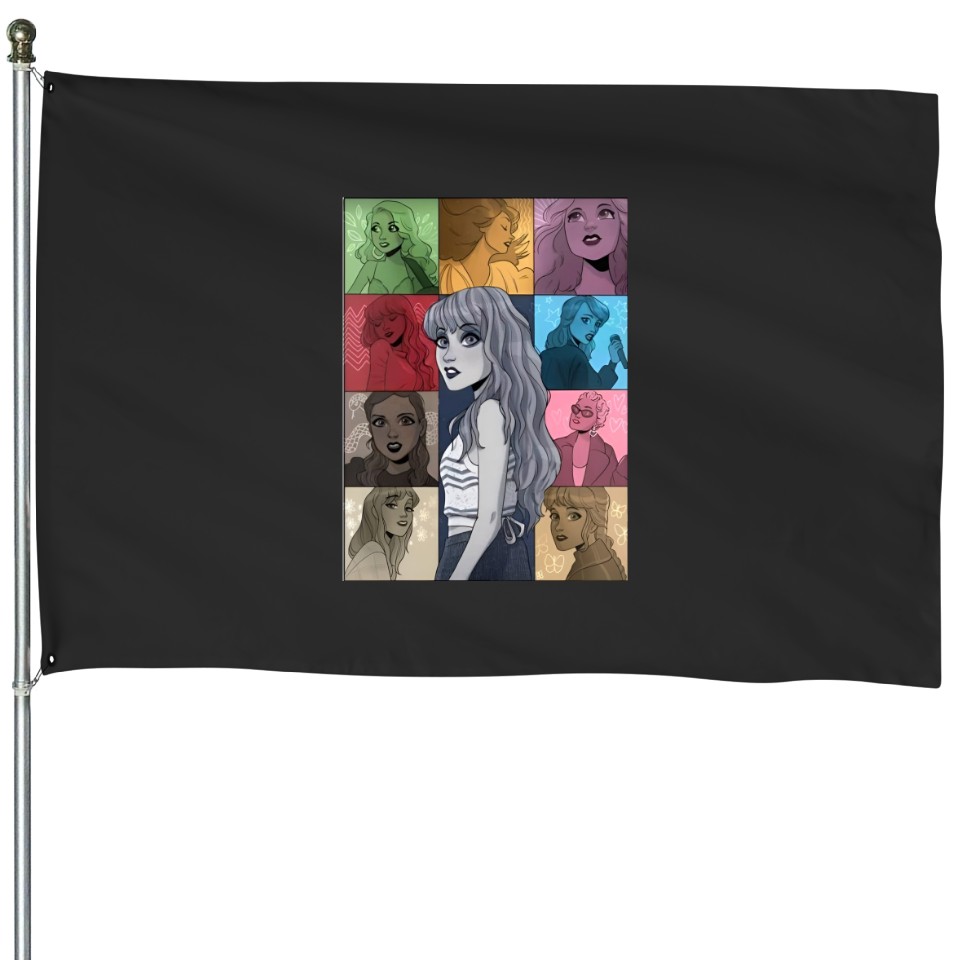 The Eras Tour Youth House Flags, Taylor House Flags, Swift House Flags ...