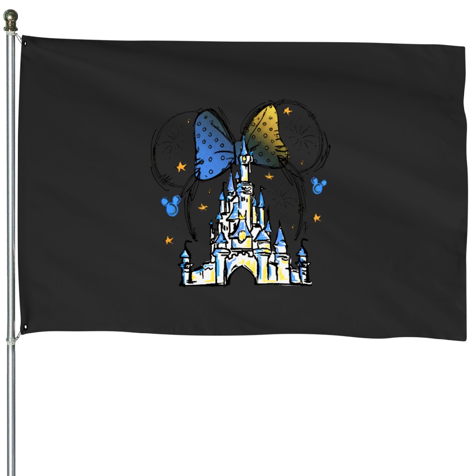 Disneys Magic Kingdoms Cinde Castle House Flags | ID 20741674 by Chris ...