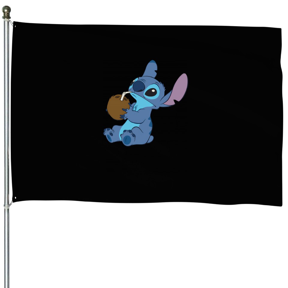 23" x 35" Black Trends International Disney Lilo And Stitch-Flowers ...